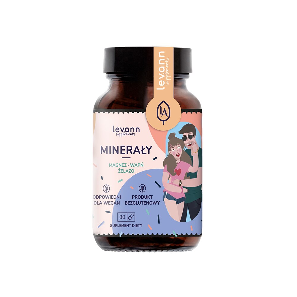 Set 2 x Supliment alimentar, Levann, Vitamine si minerale, 30 capsule ...