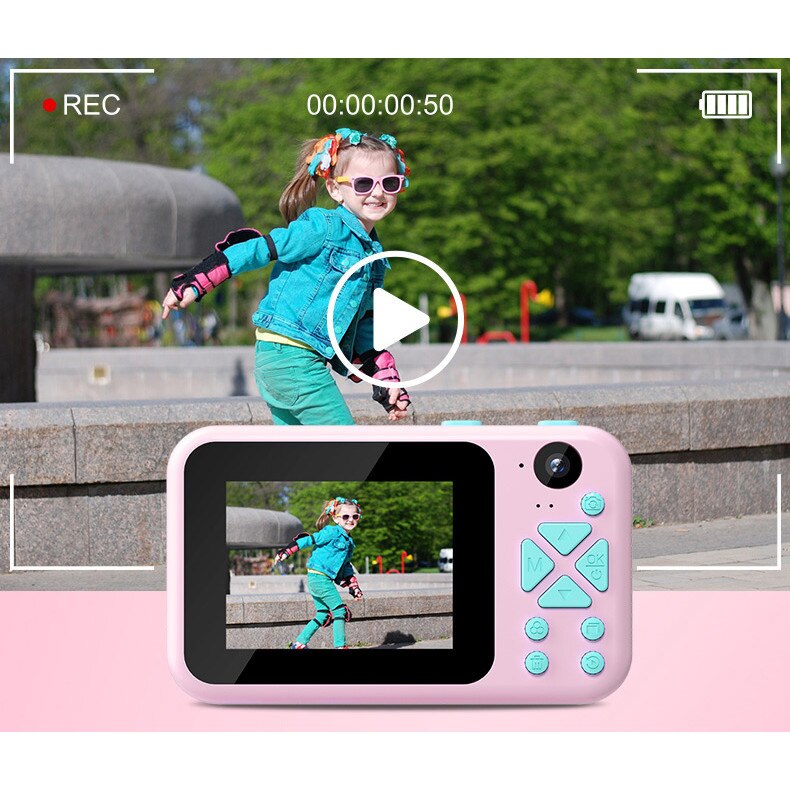 Camera foto compacta pentru copii Neovision, ecran 2,4 inch, camera ...