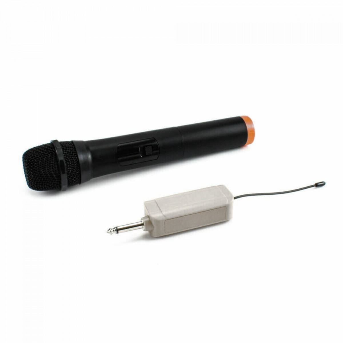 Microfon wireless cu receiver, Negru, iKlassQeer - eMAG.ro