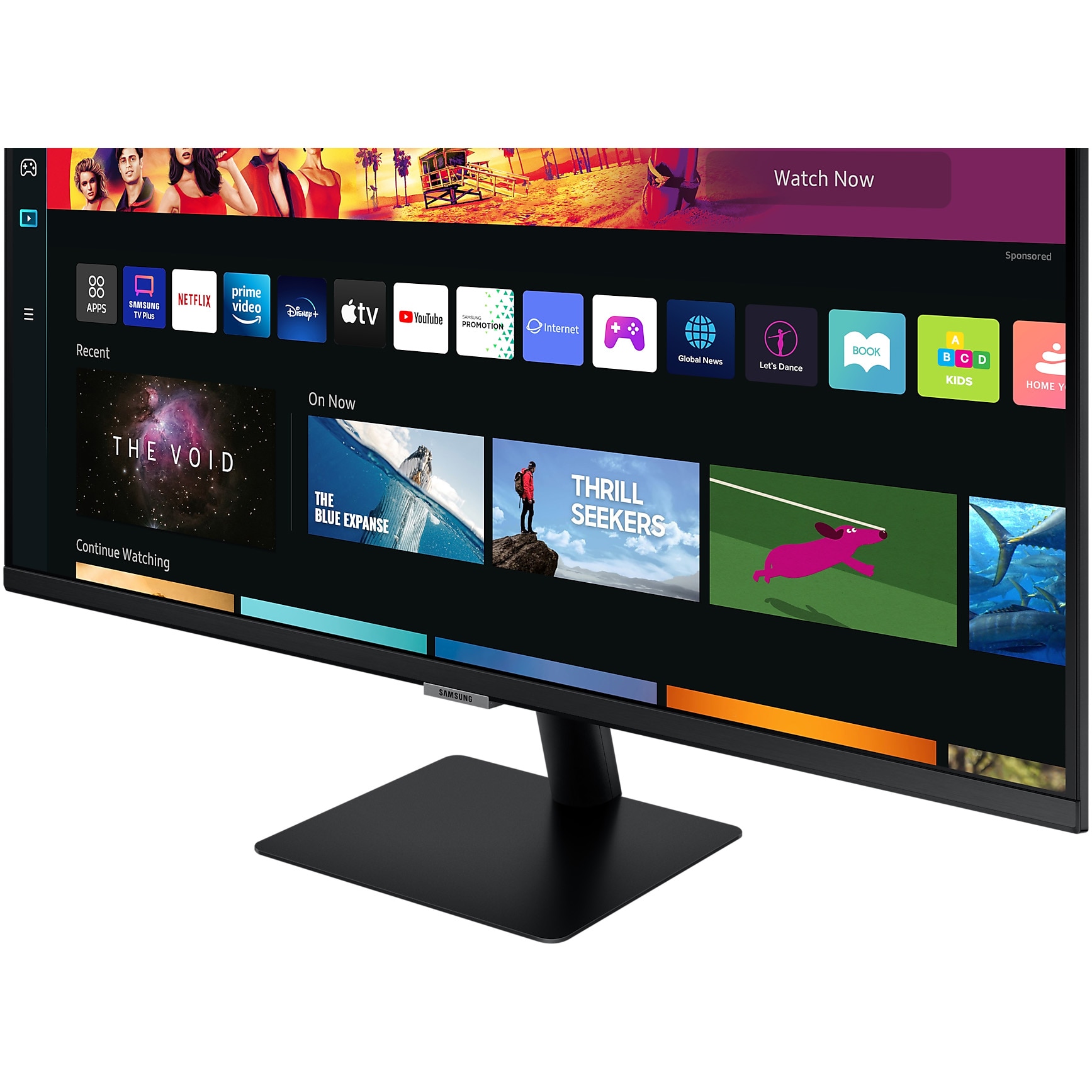 Monitor smart LED VA SAMSUNG M7, 32",4K UHD, 60Hz, HDR10, negru - eMAG.ro