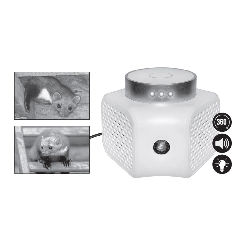 Votton ultrasonic 3 Ultra Trans, 9 Led Blitz 360° High Power – egerek ...