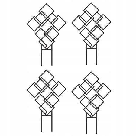 Patrate De Sustinere Pentru Plante, Form-Plastic, 0311-015, Plastic ...