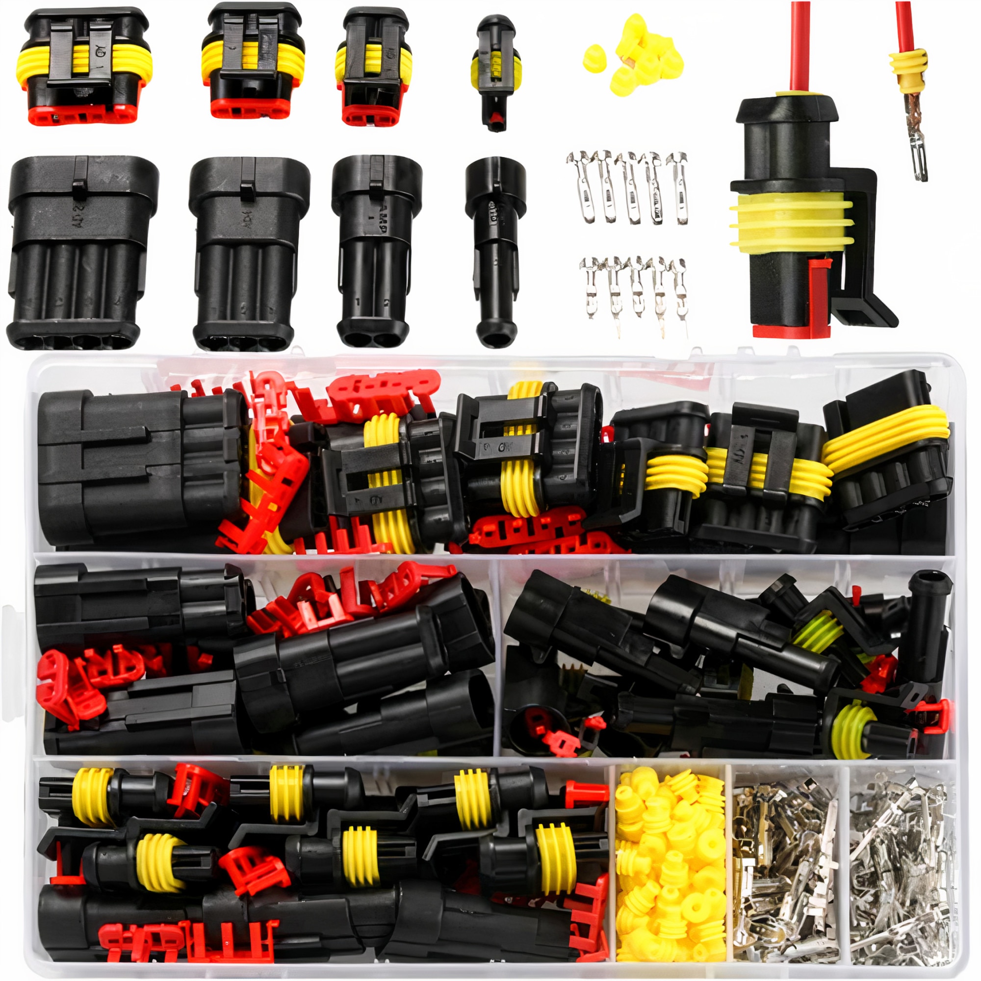 Set 245 buc conectori electrici, Time Trade, Multicolor - eMAG.ro