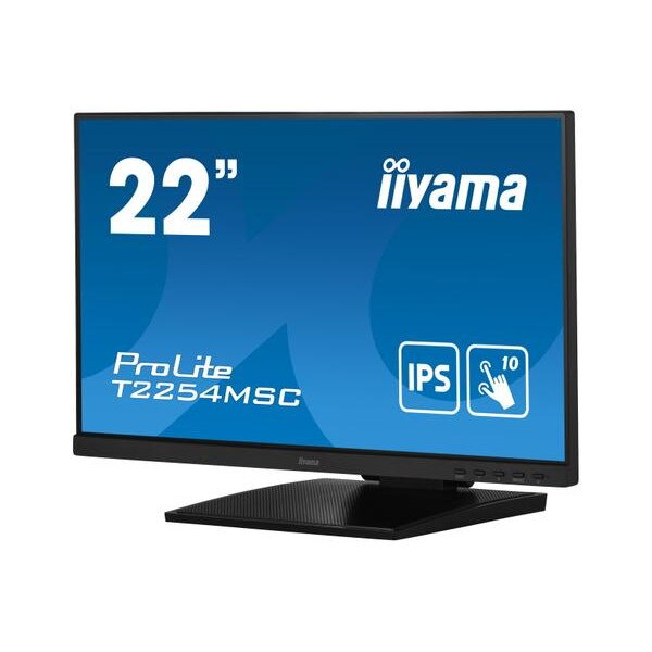 Monitor cu ecran tactil, POS iiyama ProLite T2254MSC-B1AG, 22 inchi ...