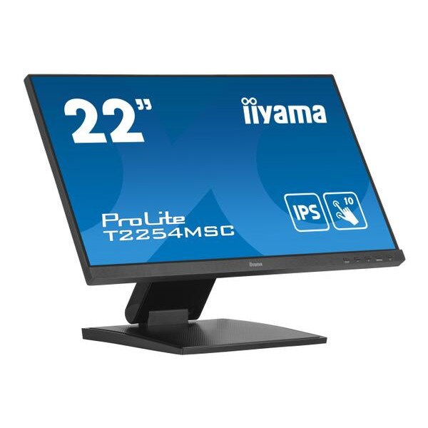 Monitor cu ecran tactil, POS iiyama ProLite T2254MSC-B1AG, 22 inchi ...