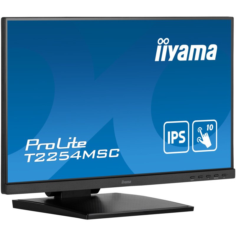 Monitor cu ecran tactil, POS iiyama ProLite T2254MSC-B1AG, 22 inchi ...