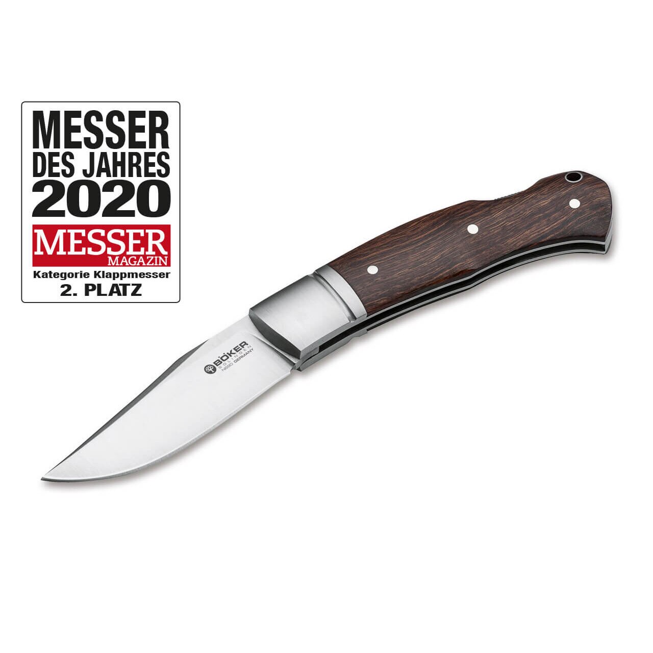 Джобен нож Boker Solingen Boxer Desert Ironwood - eMAG.bg