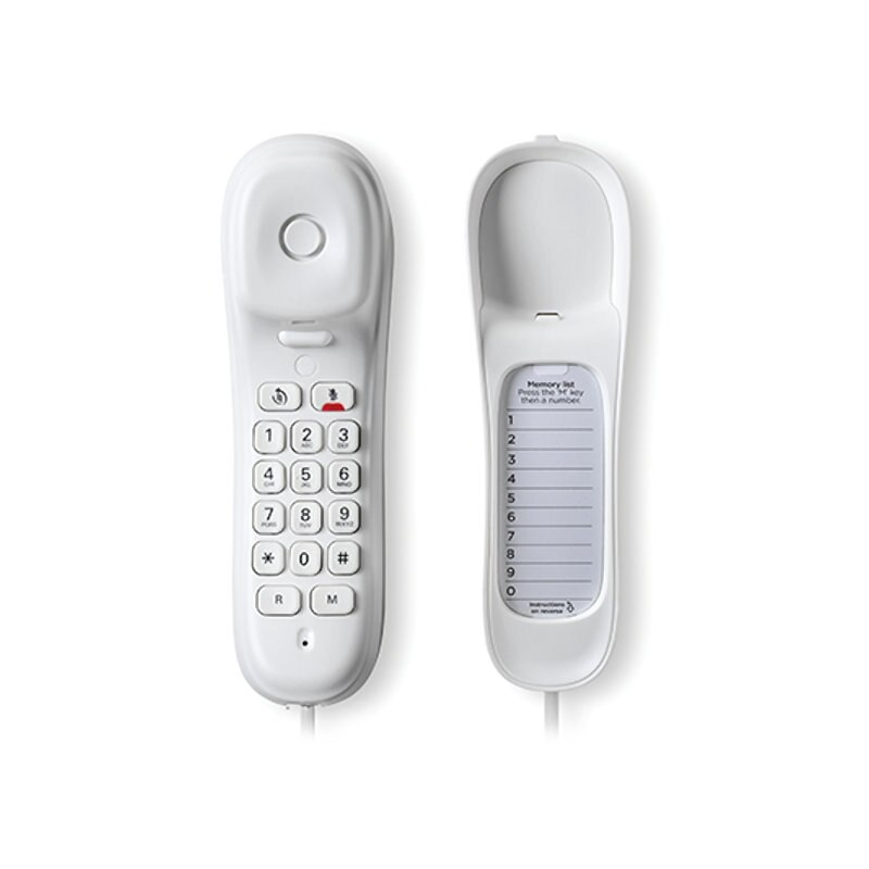 Telefon cu fir Motorola, Indicator LED, Alb - eMAG.ro