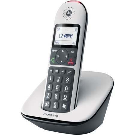 Telefon DECT Motorola, Display, Alb/Negru - eMAG.ro