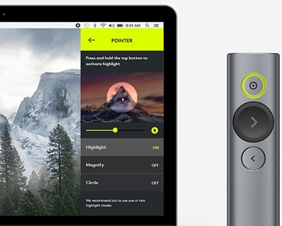 Presenter Logitech Spotlight Slate - eMAG.ro