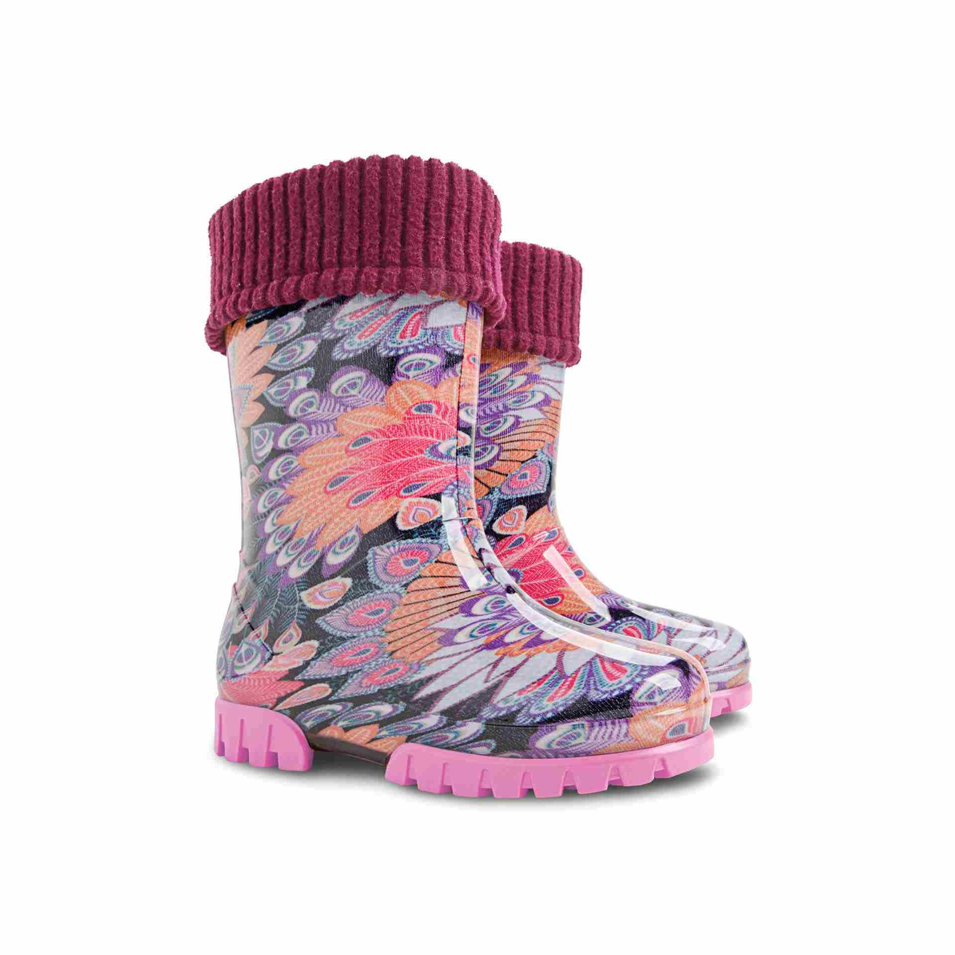 Cizme de ploaie copii, Demar, PVC.Multicolor - eMAG.ro