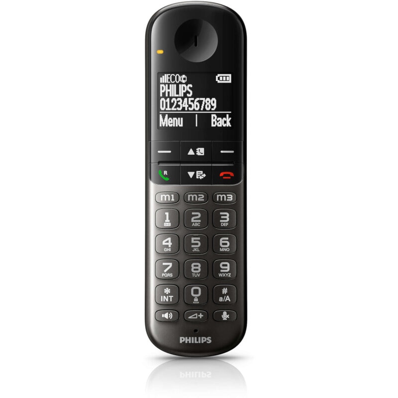Telefon fara fir Philips, Display, Negru - eMAG.ro