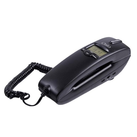 Telefon cu fir Osio, Display LCD, Negru - eMAG.ro