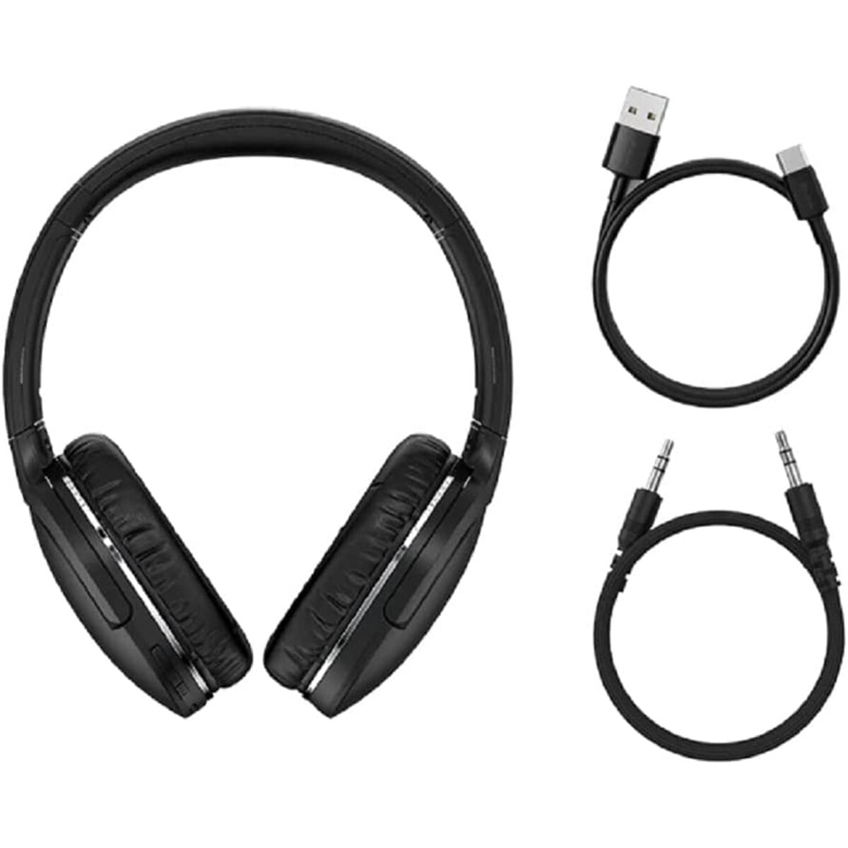Casti Over-Ear Baseus NGTD010301 Encok D02 Pro, Wireless, Negru - eMAG.ro