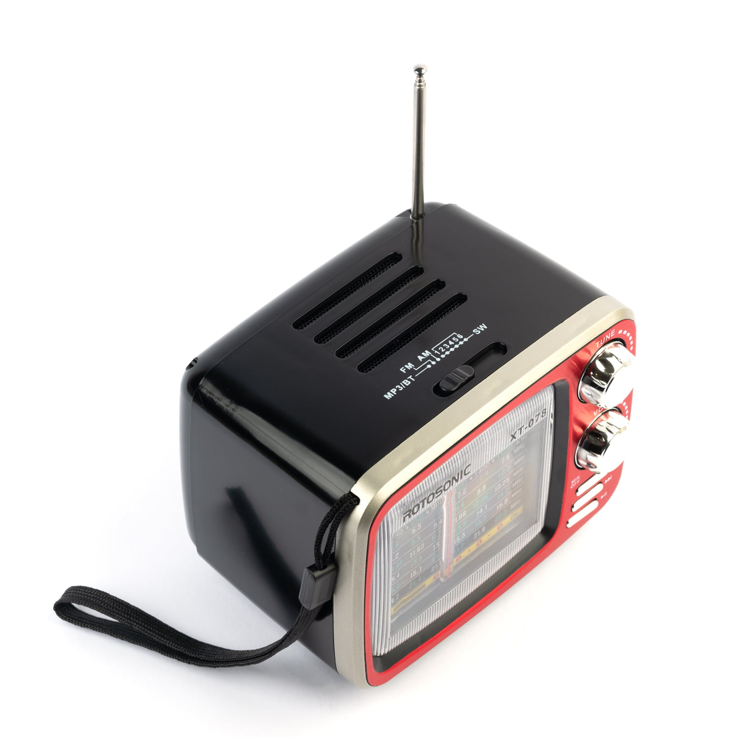 Преносимо HI-FI радио с акумулаторна батерия и Bluetooth връзка - eMAG.bg