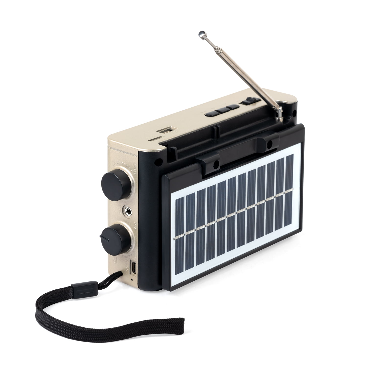 Aparat radio cu incarcare solara si lanterna, acumulator intern si ...