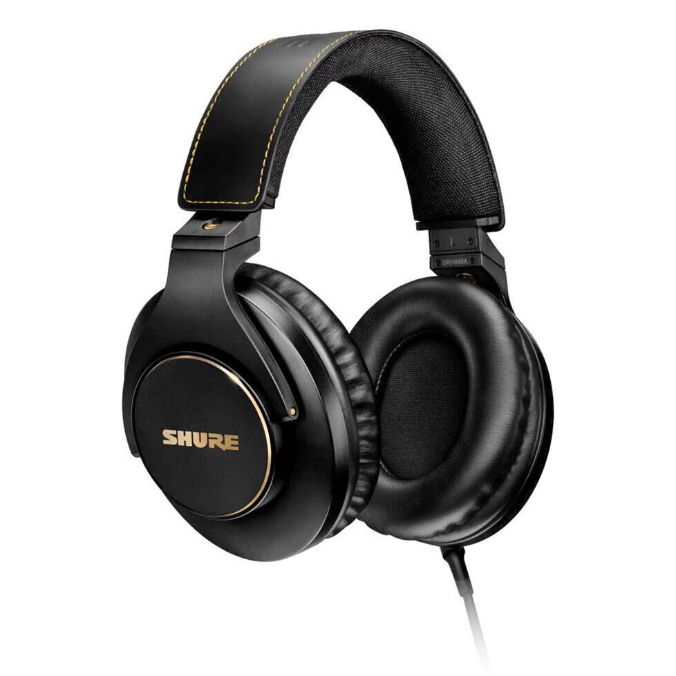 Casti profesionale studio Shure SRH840A-EFS, 97 dB/mW, cablu detasabil ...