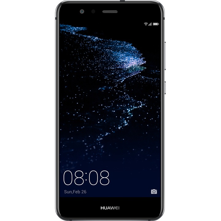Huawei P10 Lite, Telefon Dual Sim, 32GB, 4G, Black - eMAG.ro