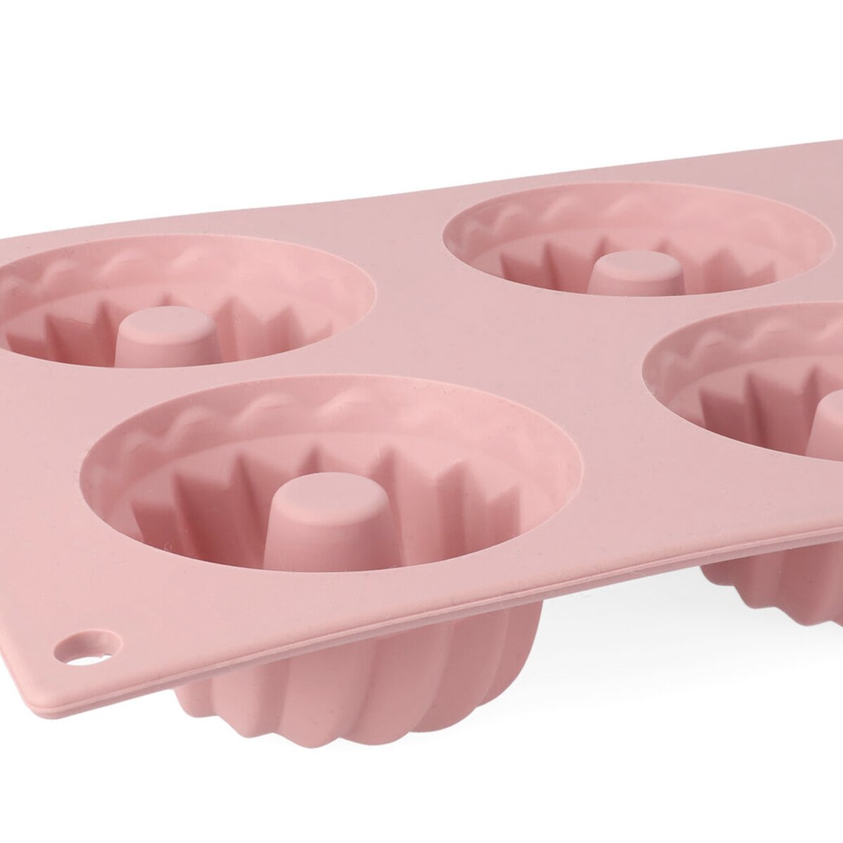 Forma copt briose Easy Bake, Homla, Silicon, 17 x 28 cm, Roz - eMAG.ro