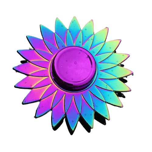 Fidget Spinner Artefact, Metal, Multicolor - eMAG.ro