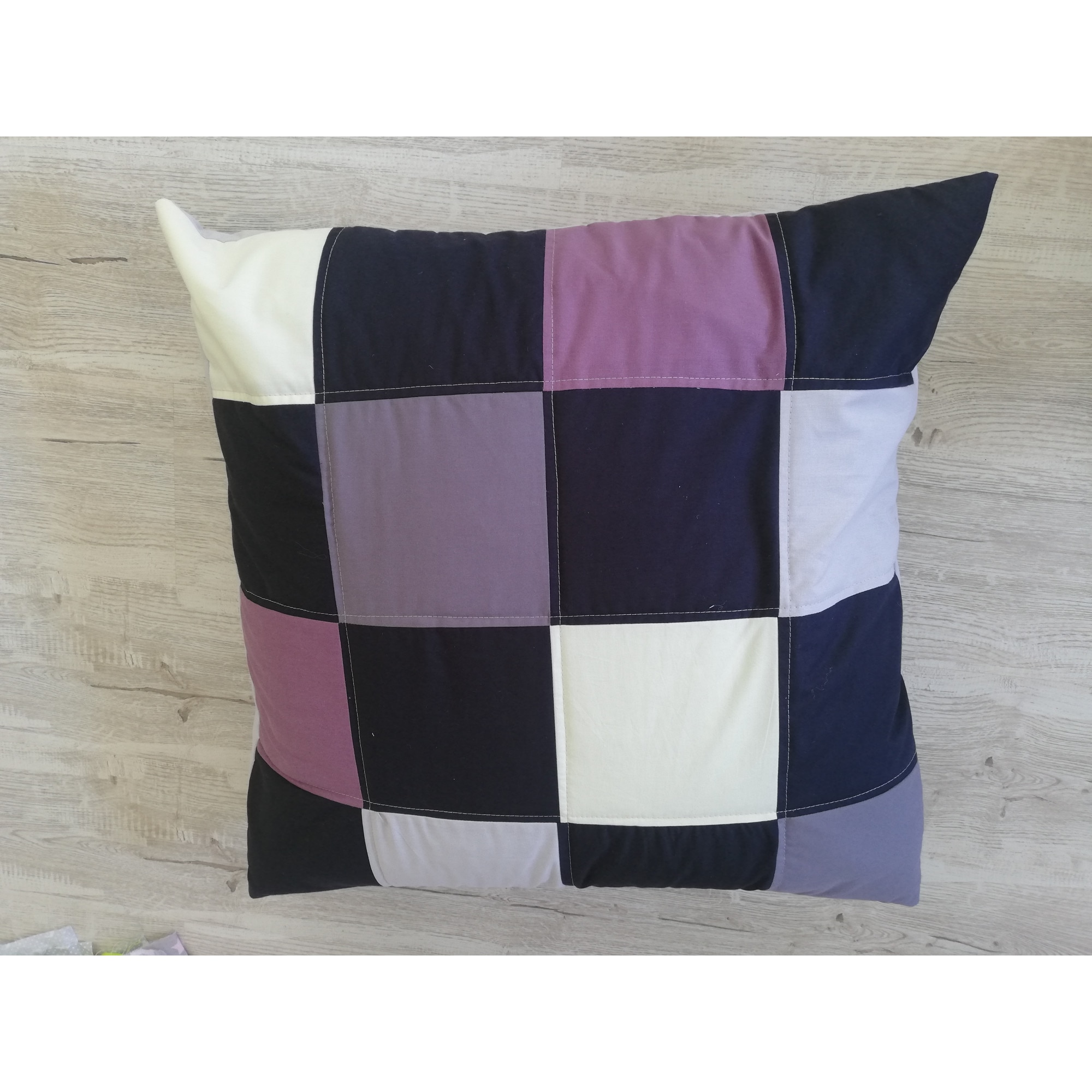 Set 4 perne decorative Lavanda Premium, huse detasabile, 50x50 cm - eMAG.ro