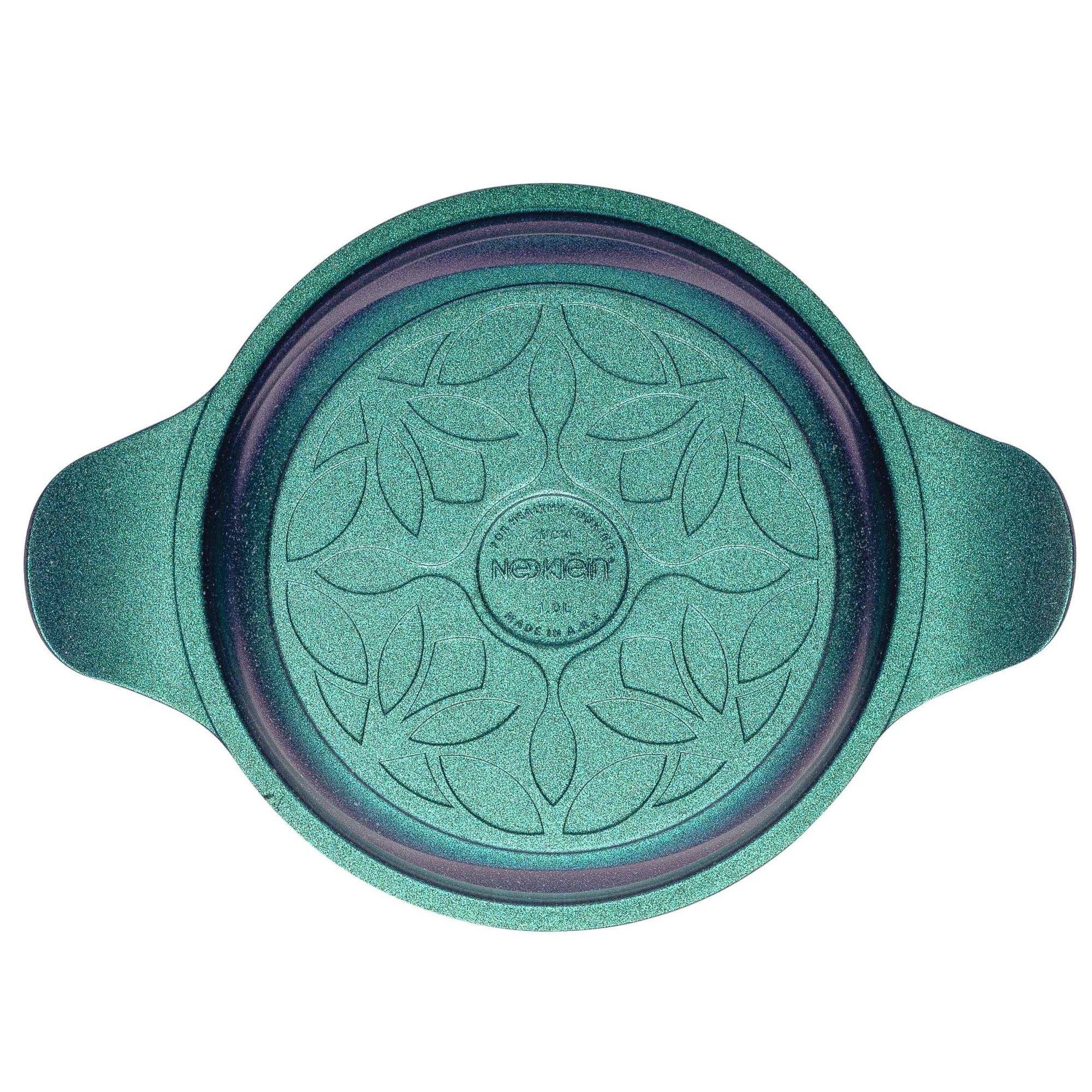 Oala joasa Neoklein CSL20-OceanBlue, 20 cm, fara capac, aluminiu turnat ...