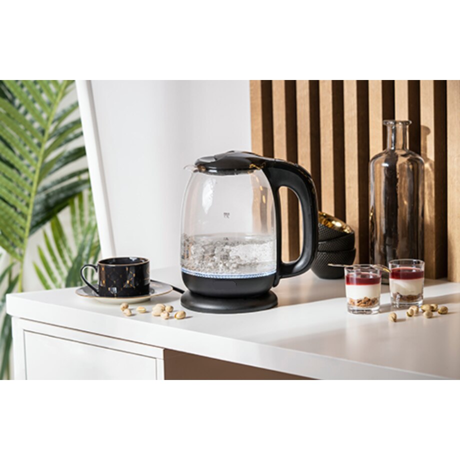 Fierbator de Apa Electric, 1500W, Capacitate 1.8L, Lumina LED, Gradat ...