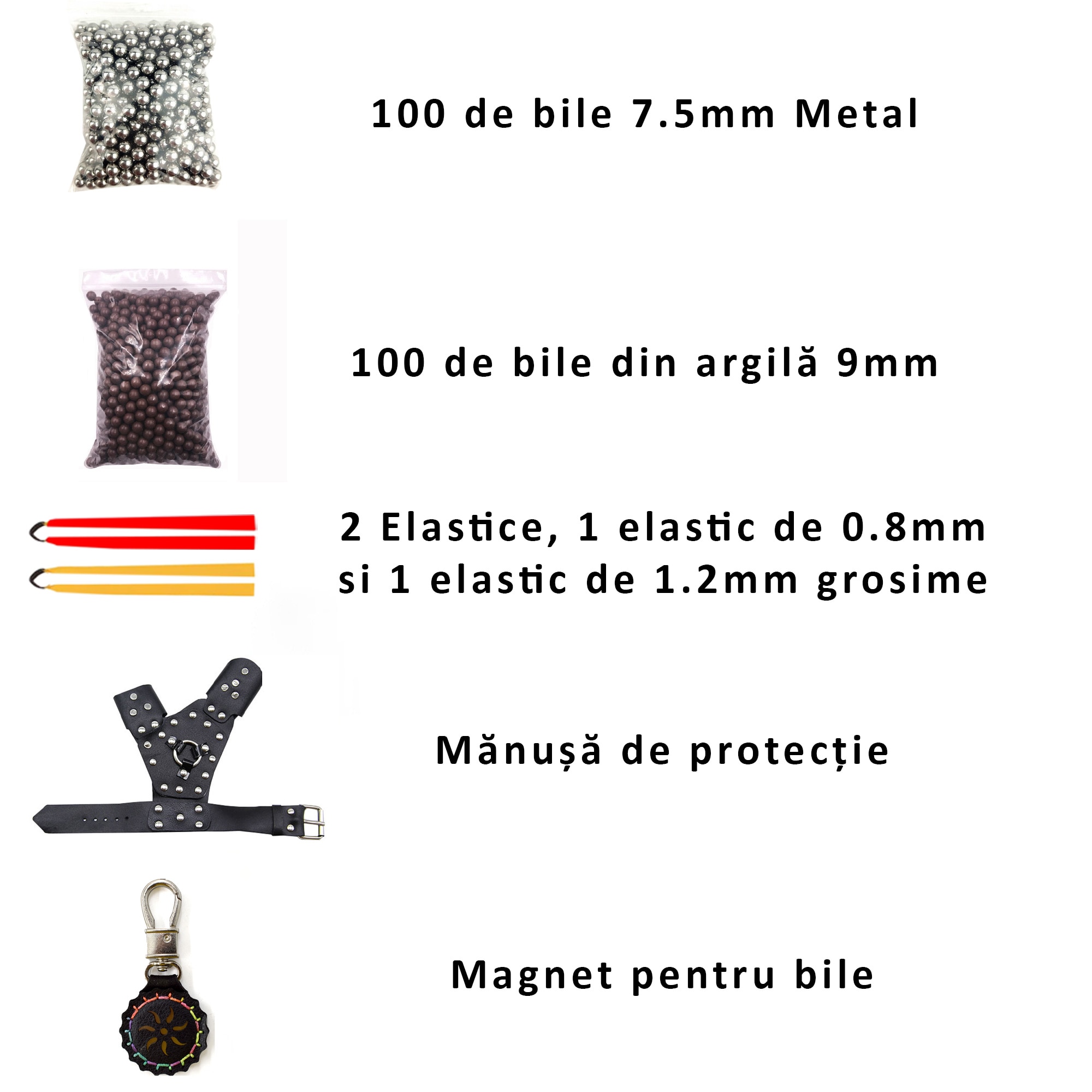 Set Prastie Profesionala Delta Force Puternica, 100 bile metal, 100 ...