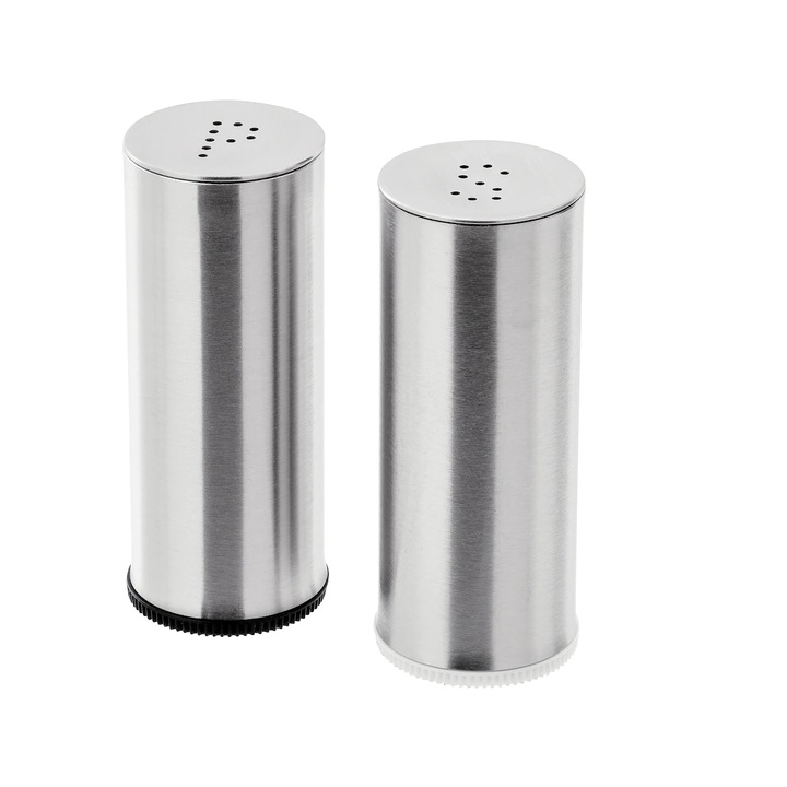 Set de 2 solnite din inox, 7 cm inatime, Gri, IKA-BBL7759 - eMAG.ro