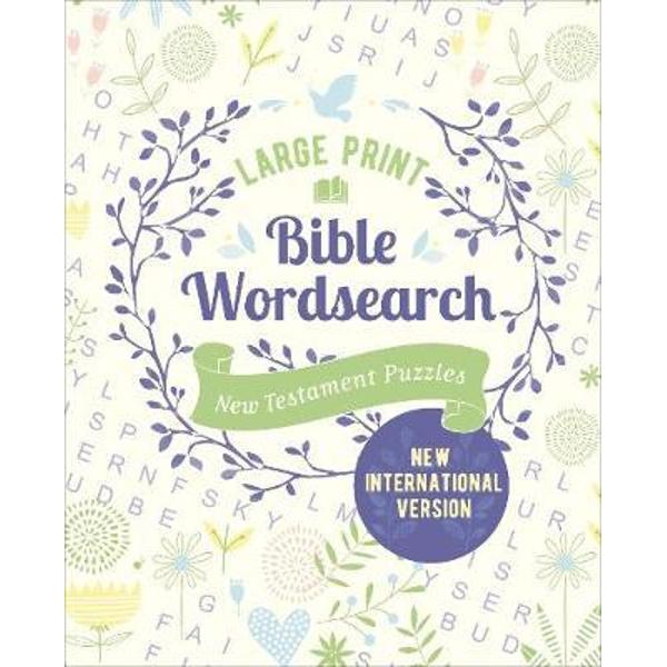 Large Print Bible Wordsearch - Eric Saunders - eMAG.ro