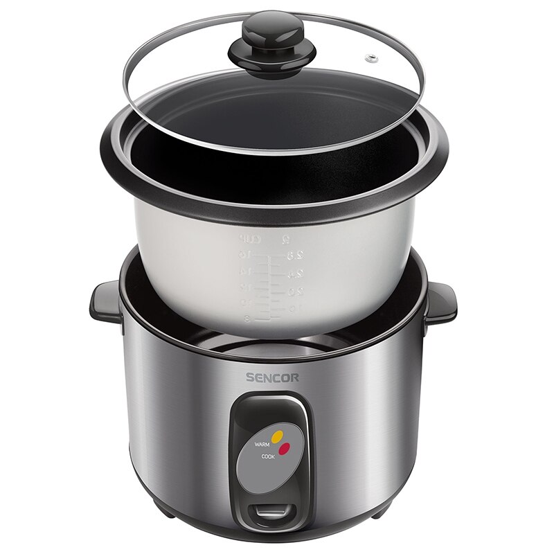 Aparat Gatit Orez, Capacitate 1,5 L, Putere 500 W, Protectie Tripla ...
