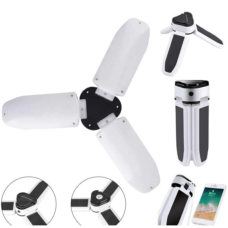 Bec solar led cu 3 brate si 5 moduri de iluminare MX - eMAG.ro