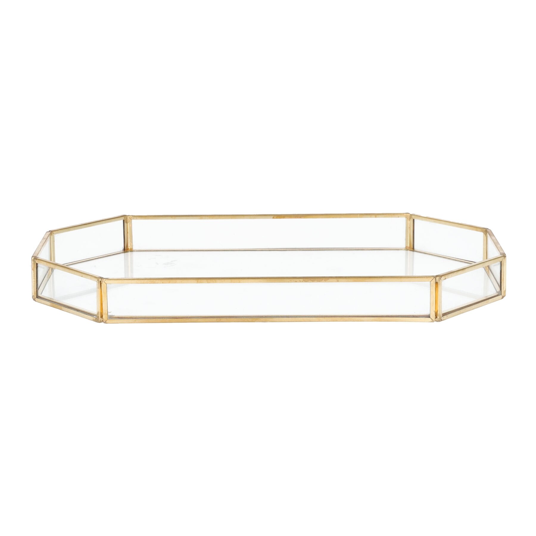 Tava, Homla, Fagure, Metal/Sticla, 27x15x2m, Auriu - eMAG.ro