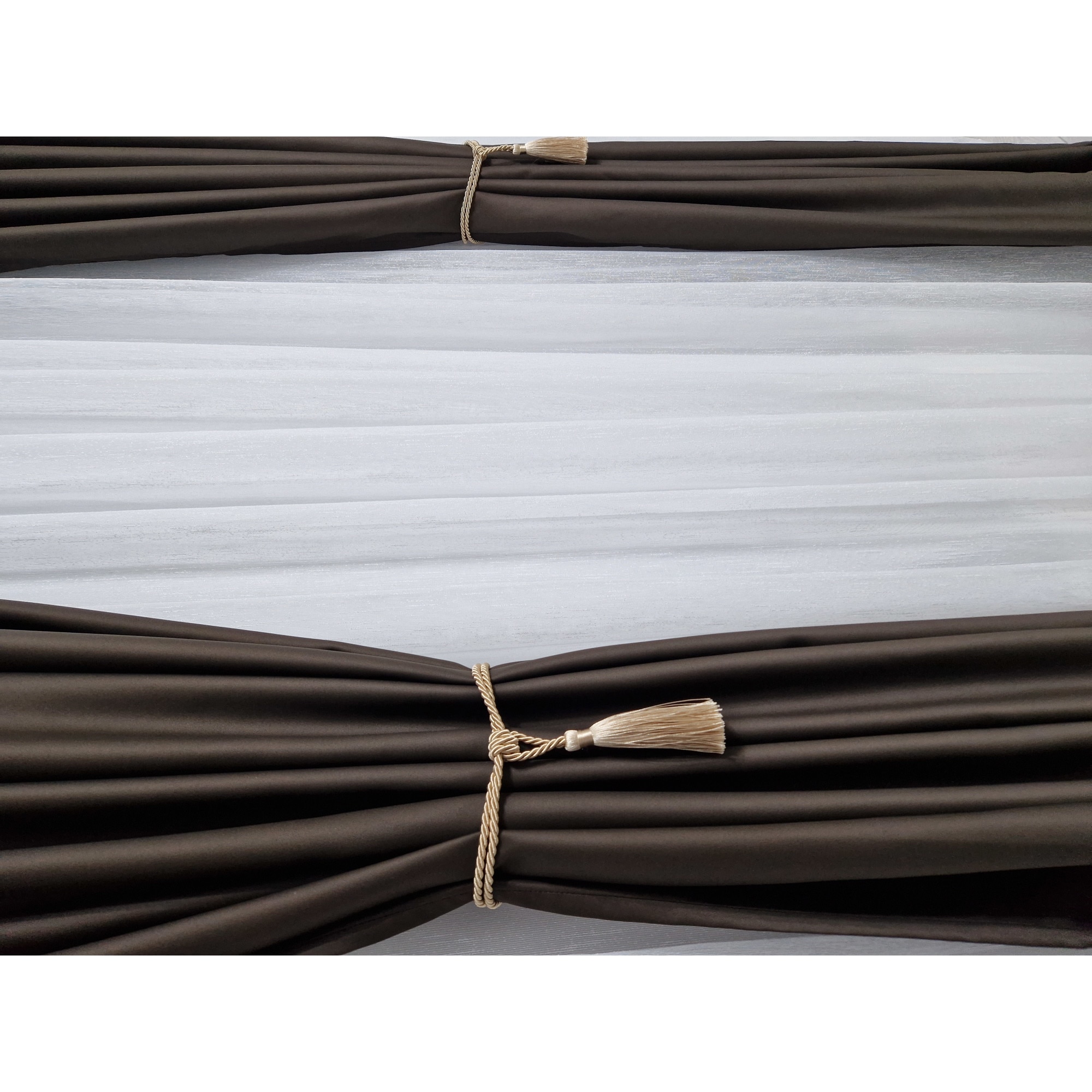 Draperie maro uni 2 buc x 150 x 240 - eMAG.ro