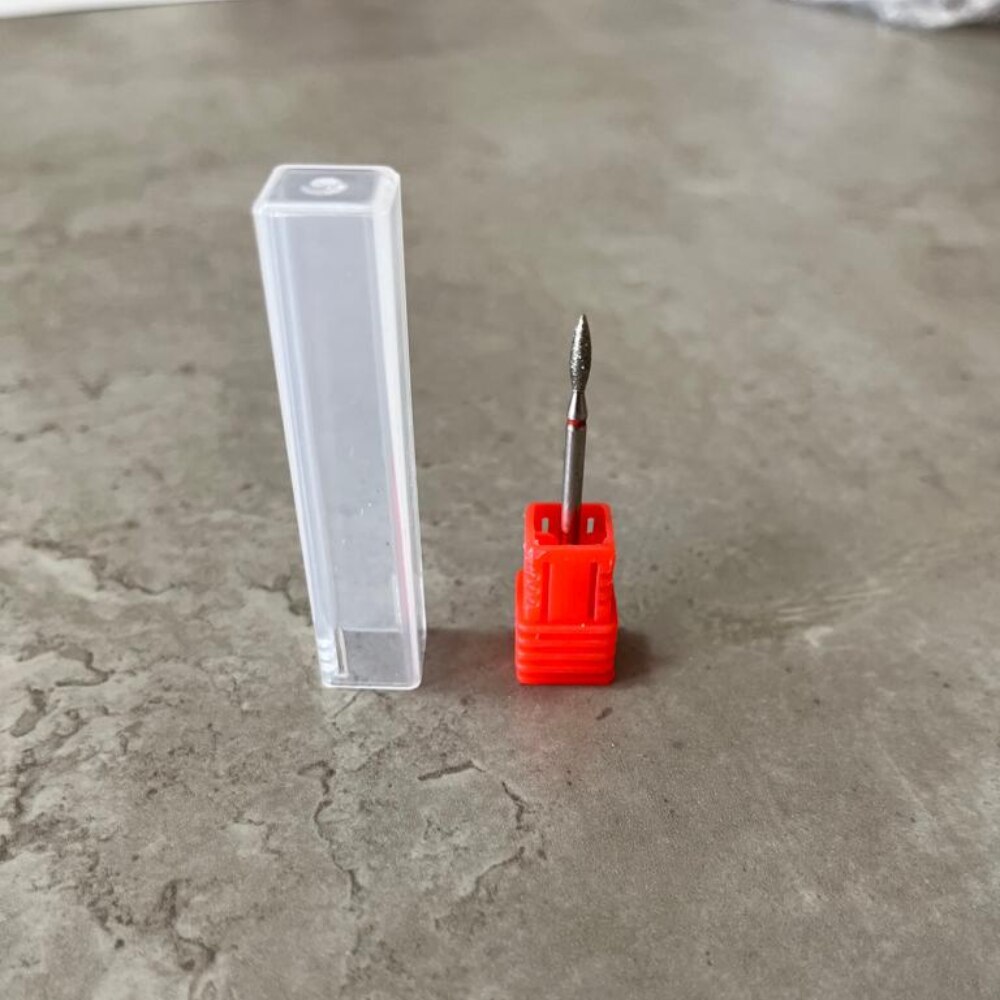 Capat freza diamantat, conic, rosu, 2.2mm - eMAG.ro