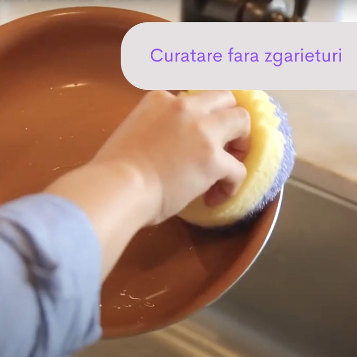 Burete Scrub Daddy Scrub Mommy, cu Suprafata Dubla, De Curatat Fara ...