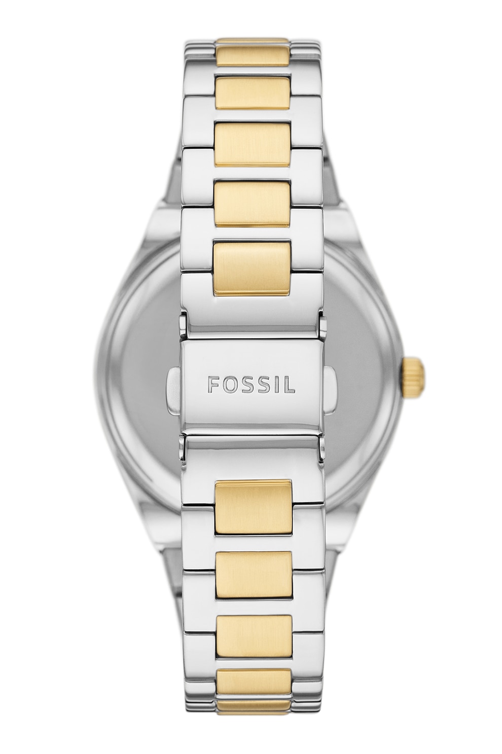 Fossil, Ceas quartz cu design bicolor, Argintiu, Auriu - eMAG.ro