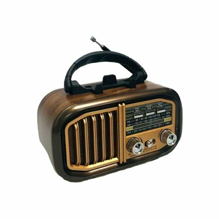 Radio portabil, AM/FM, USB, Auriu/Negru - eMAG.ro