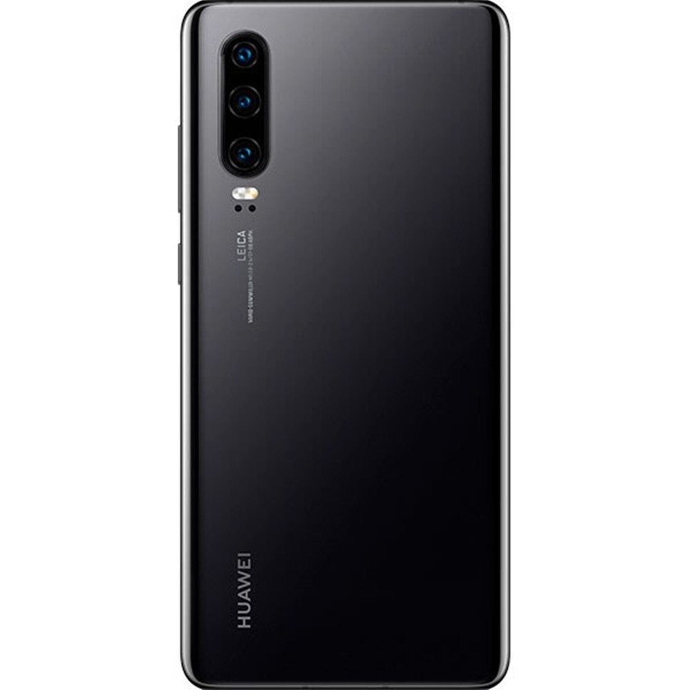 Мобилен телефон Huawei P30, С две SIM карти, 128 GB, 8 GB RAM, Черен ...