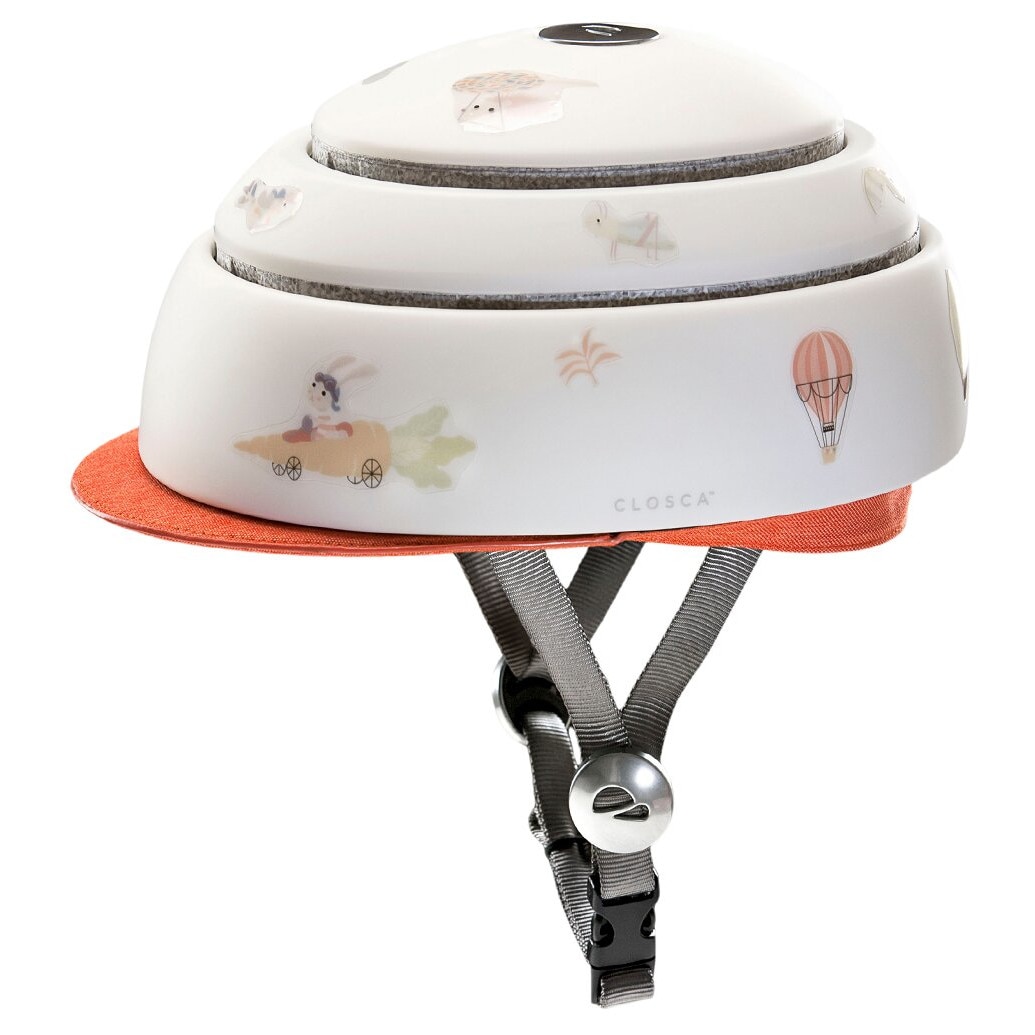 Casca de protectie copii CLOSCA KIDS CARROT pentru bicicleta, trotineta ...