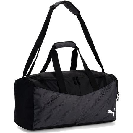 Geanta sport Puma individualRISE Medium, unisex, negru/gri - eMAG.ro