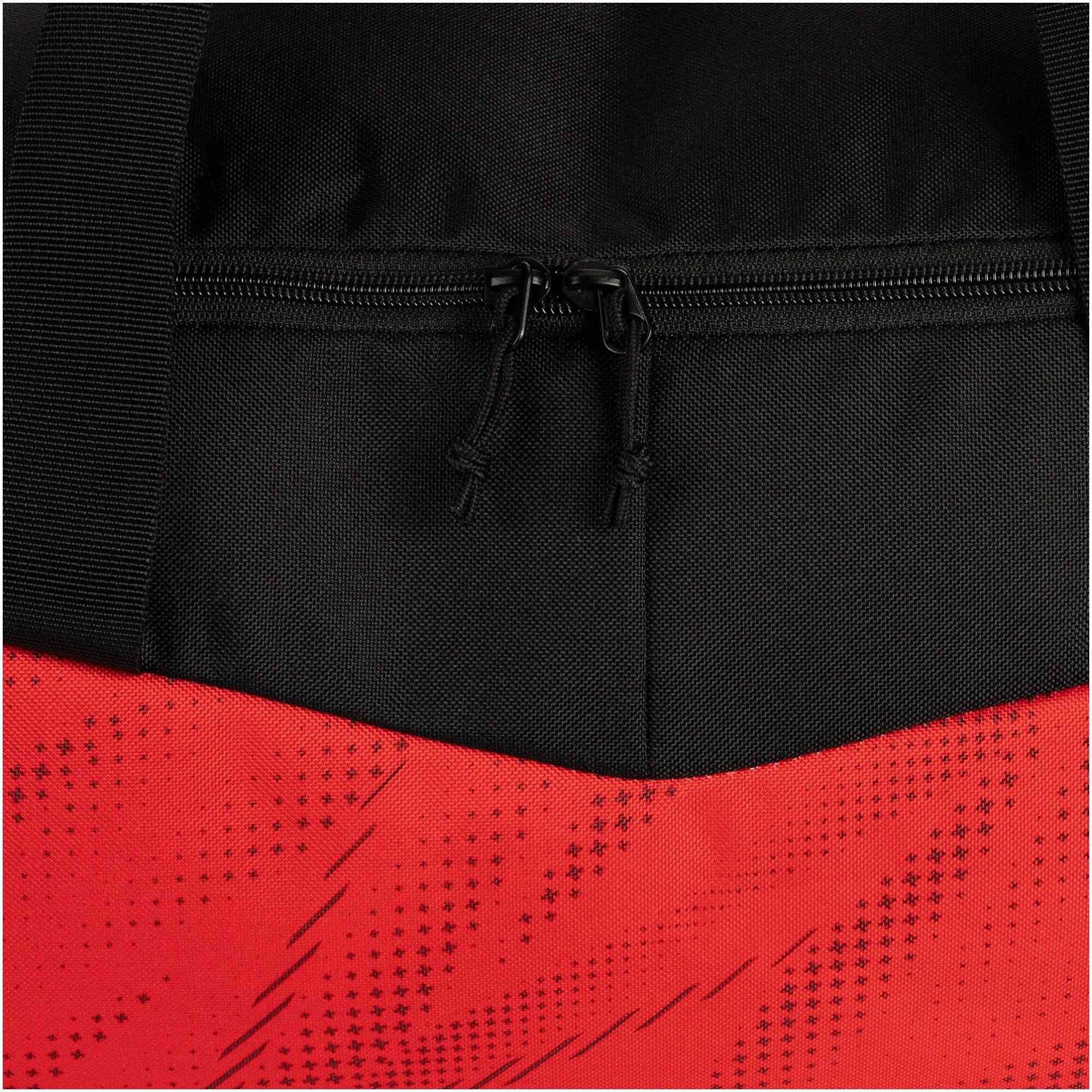 Geanta sport Puma individualRISE Small, unisex, negru/rosu - eMAG.ro