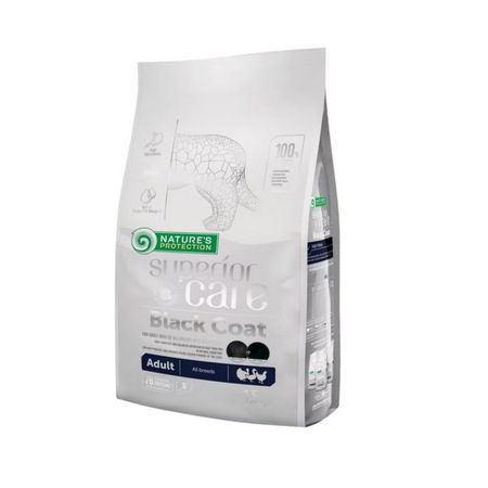 Hrana pentru caini cu blana neagra Natures Protection, Cu Carne de ...