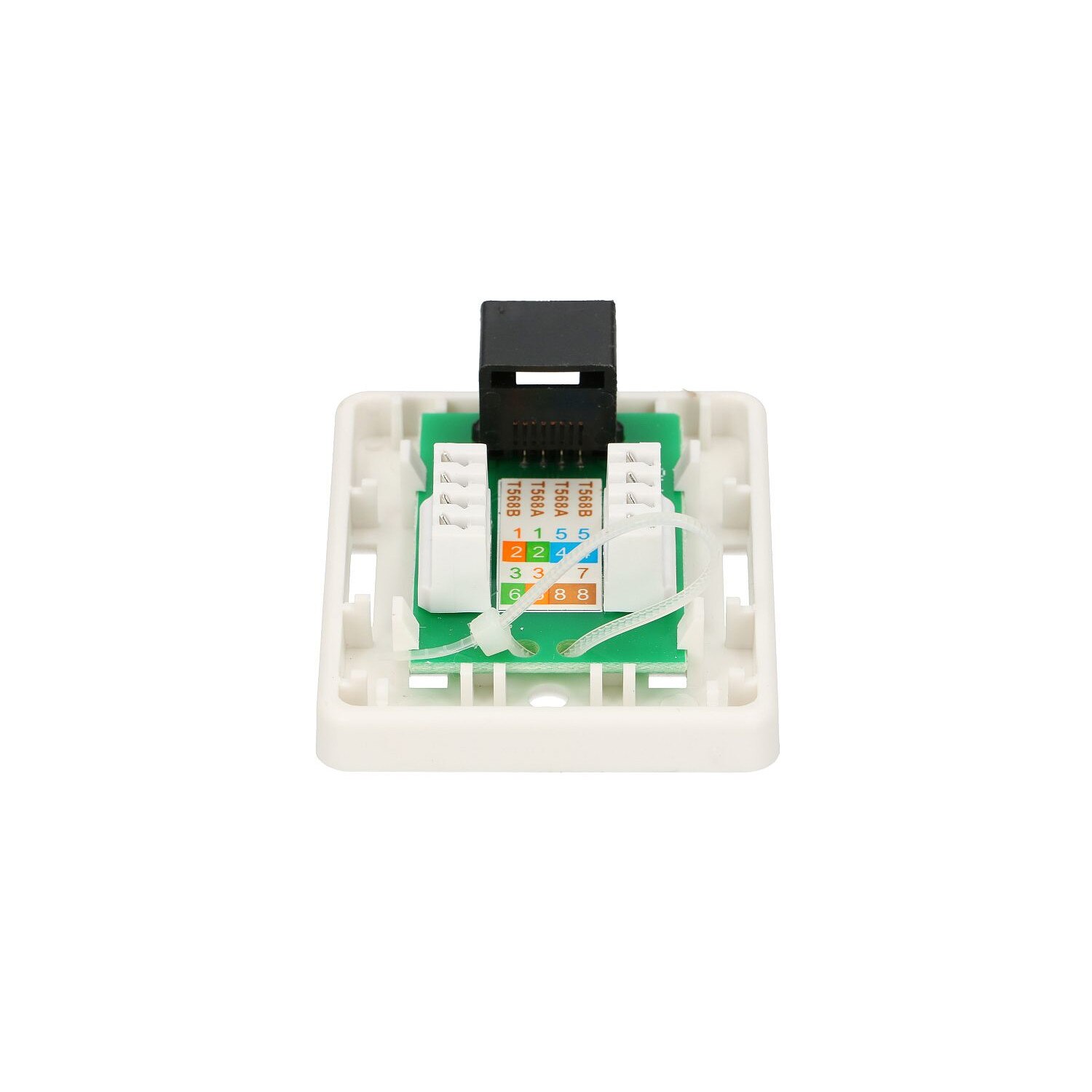Priza de date, Extralink, RJ45, cat. 5E, Alb - eMAG.ro