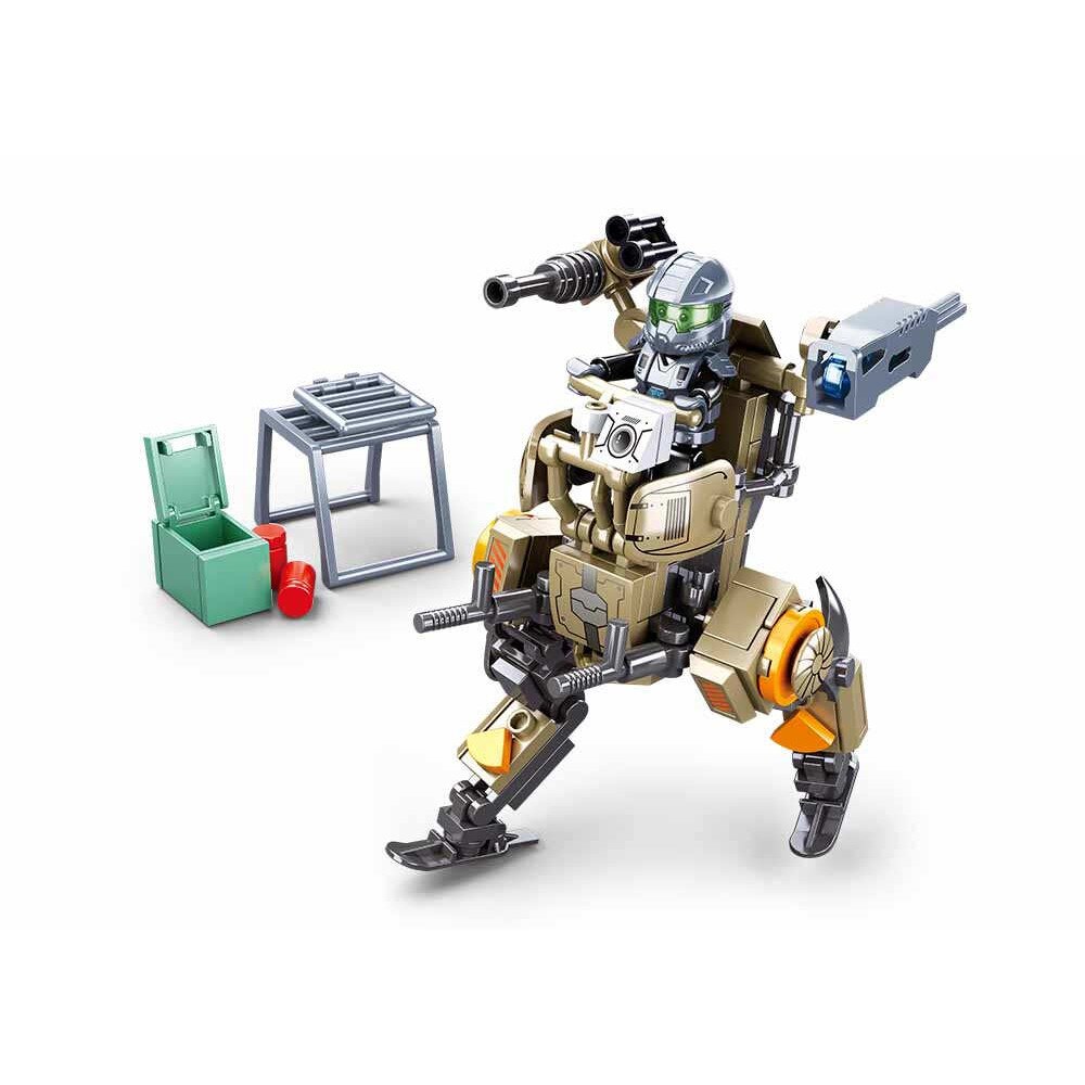 Set de construit, Sluban, Robot, 126 piese, Multicolor - eMAG.ro