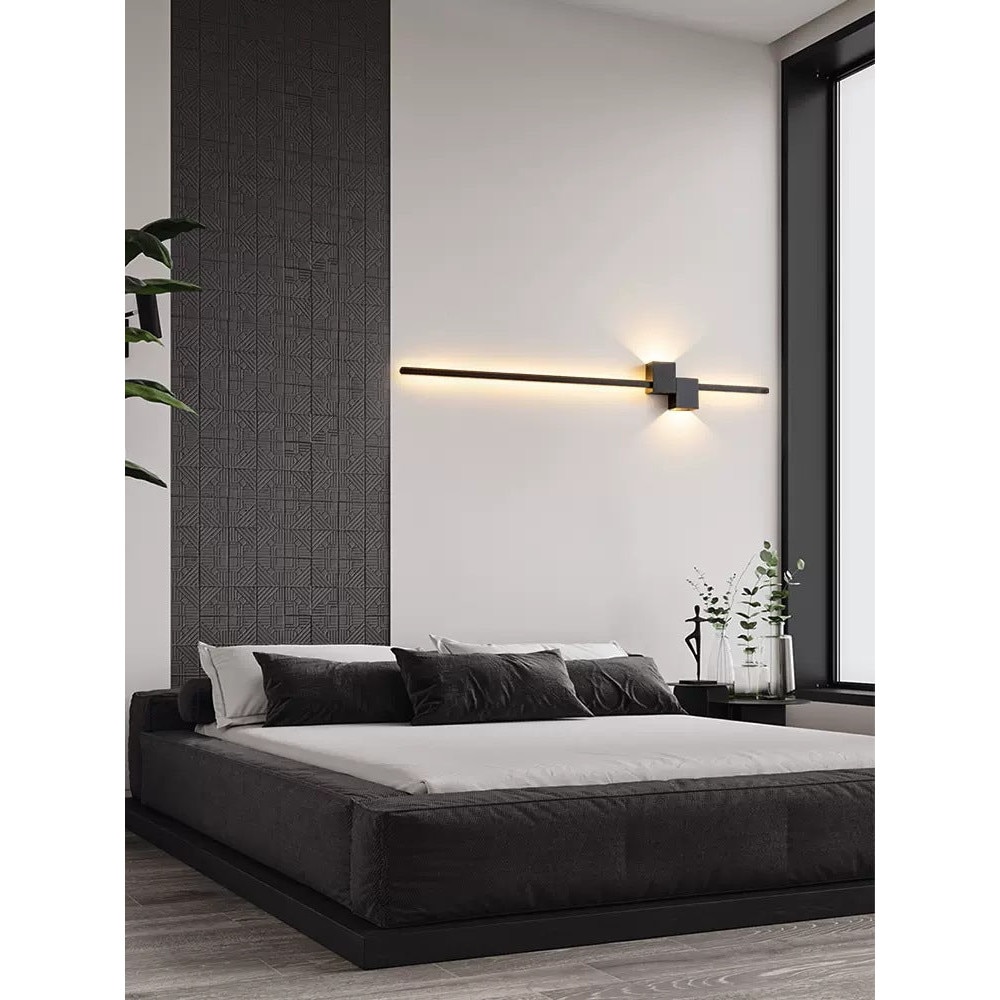 RFAN LED стенно осветление, 3 вида светлина, 38W, черно - eMAG.bg