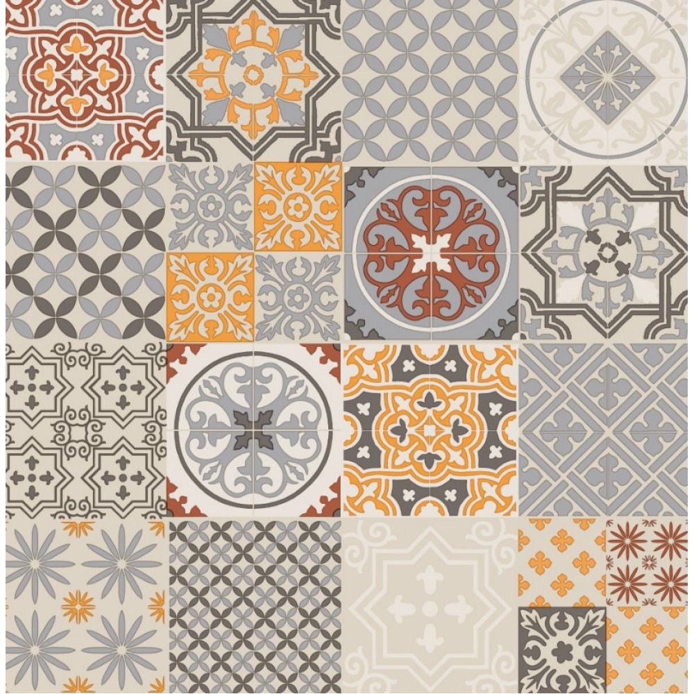 Fata de masa tip musama IS1243, Impermeabila, PVC, 140 x 140 cm, Decor ...