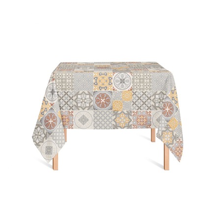 Fata de masa tip musama IS1243, Impermeabila, PVC, 140 x 140 cm, Decor ...