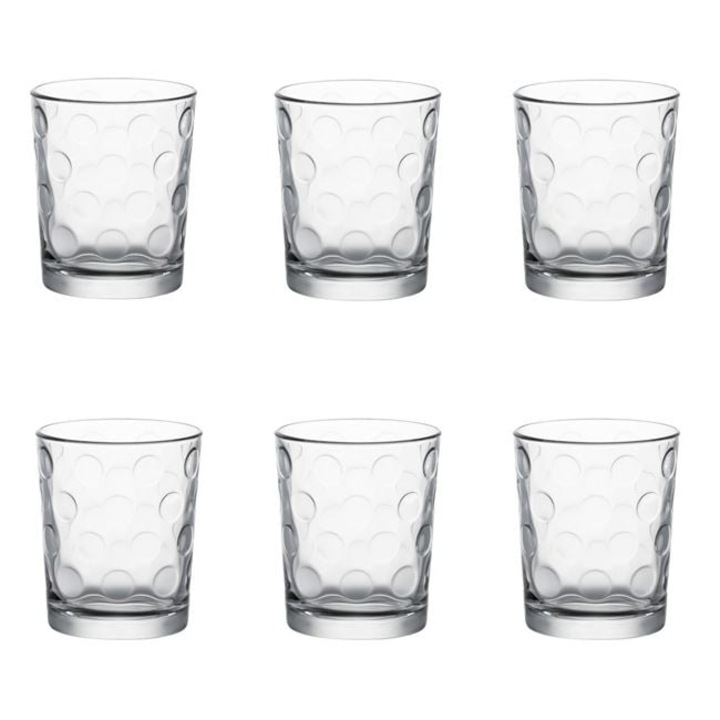 Set pahare Herum®, cu model, din sticla, 6 buc, 7 x 8 cm, 155 ml ...