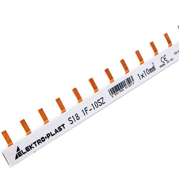 Bara pieptene tip PIN 1P 63A 18 module ELEKTRO-PLAST - eMAG.ro